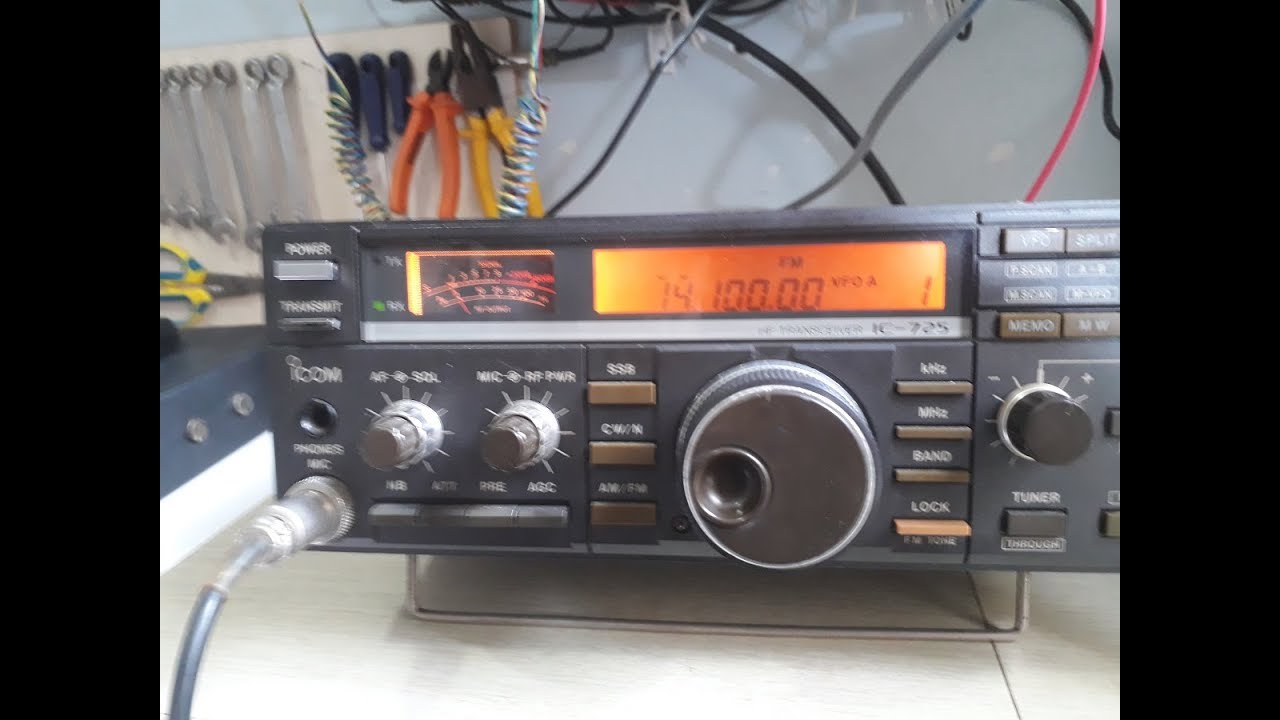Icom IC 726 OS250 - YouTube