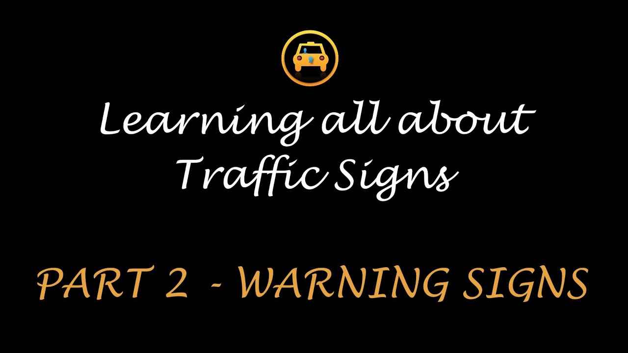 Traffic Signs (Part-2) || Warning Signs || USA - YouTube