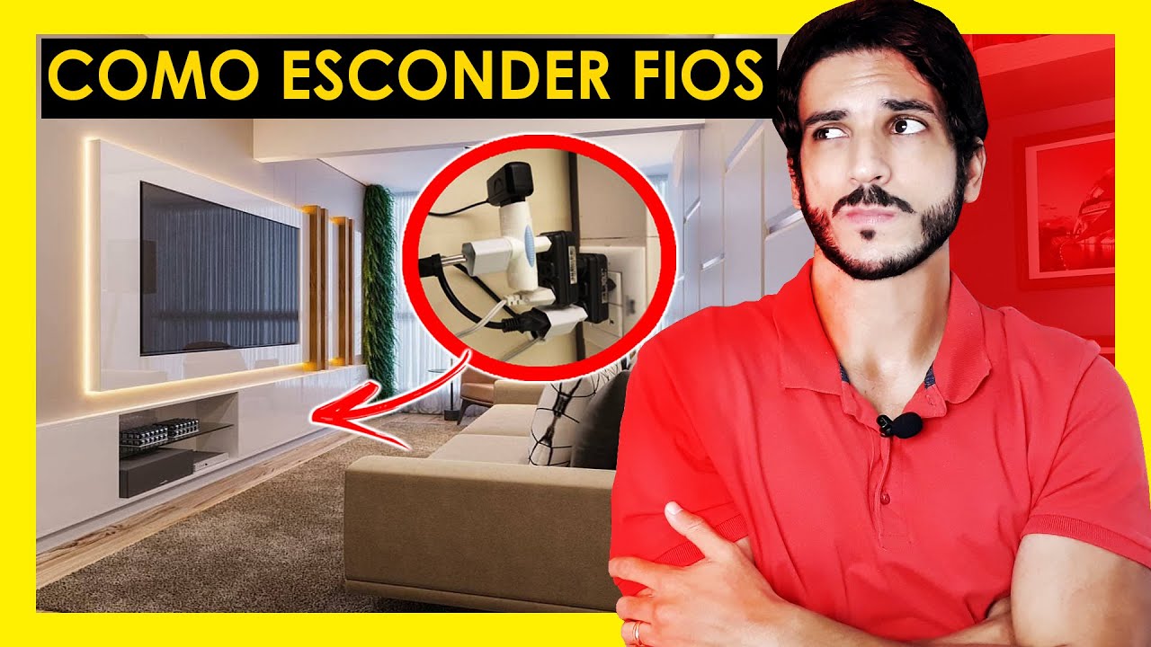 Como Esconder Fios Na DecoraÇÃo Da Sua Casa Youtube