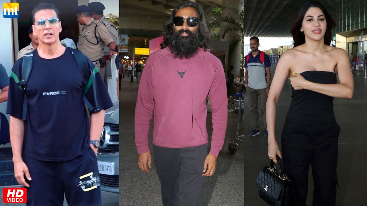 Akshay Kumar's Rs. 30,000 Lazer Bag, Dhanush in Beard Look, Nikki ...