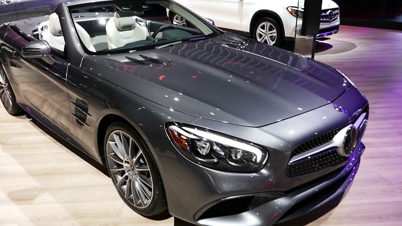 New 2020 Mercedes Benz SL 450 Roadster - 2019 LA Auto Show, Los Angeles ...