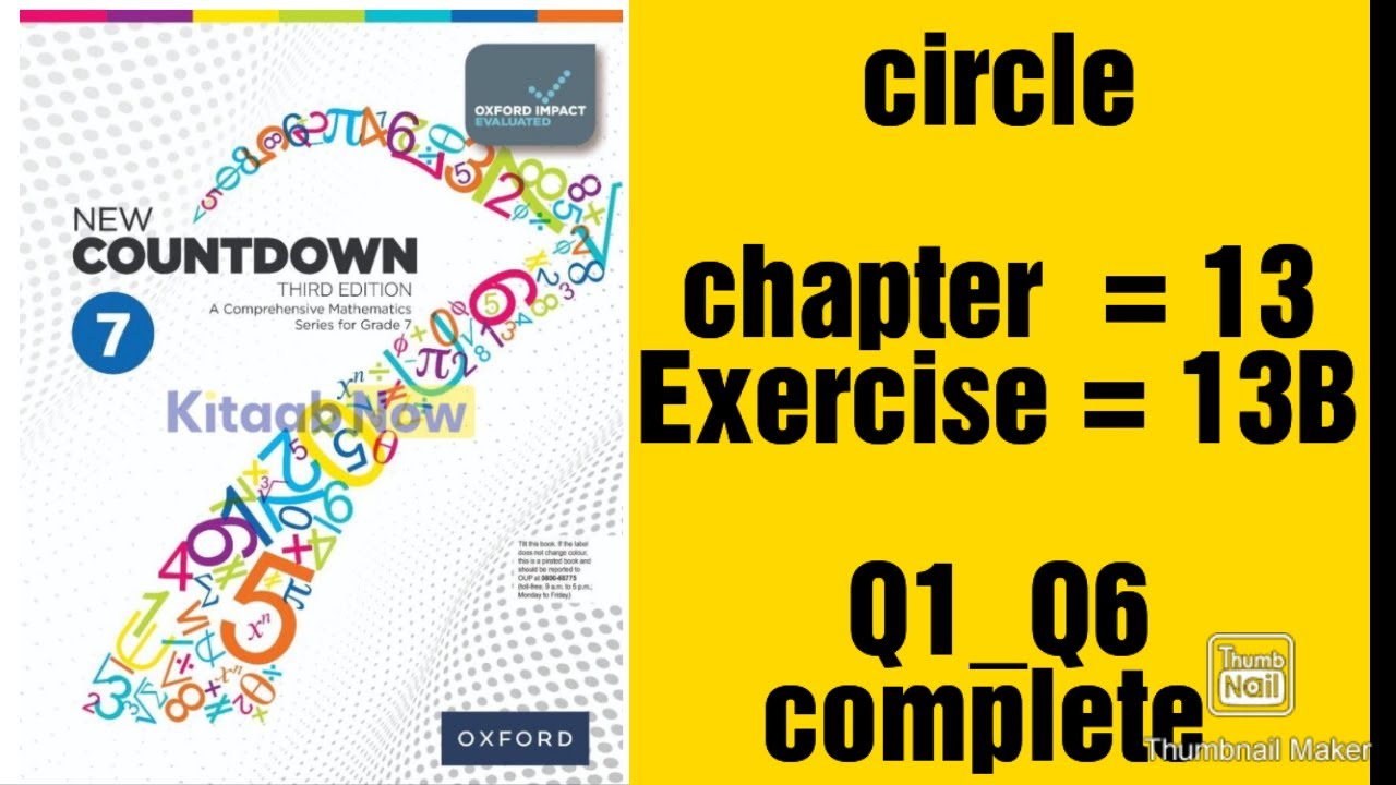 oxford new countdown book 7 third edition || chapter 13 || Exercise 13B || Q1 _Q6 || complete ...