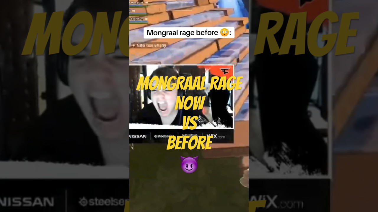 Mongraal RAGE 😈 #fortnite #mongraal - YouTube