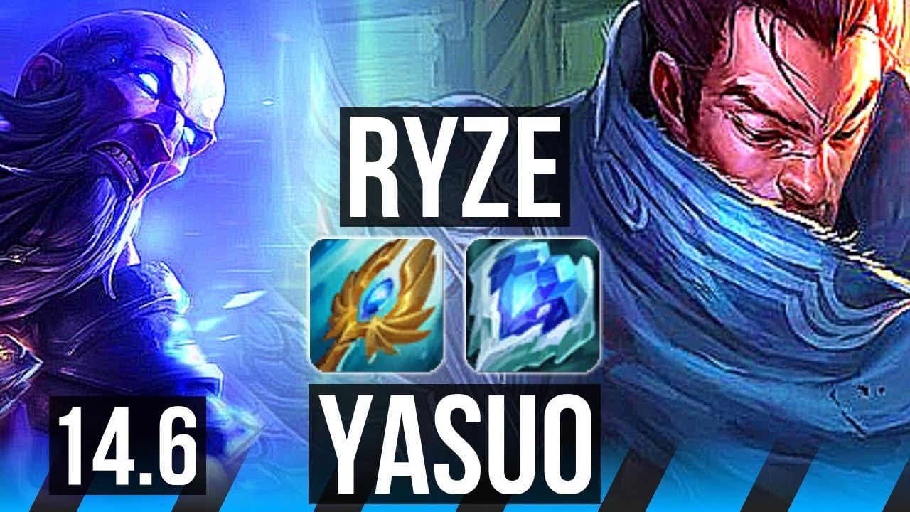 RYZE vs YASUO (MID) | 16/5/15, Dominating | EUW Master | 14.6 - YouTube