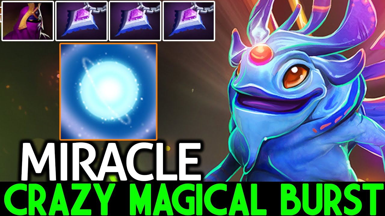 MIRACLE [Puck] Crazy Magical Burst with 3x Null Talisman Dota 2 - YouTube