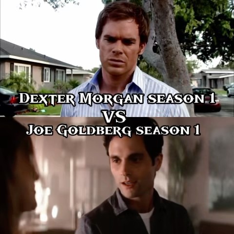 Dexter Morgan vs Joe Goldberg season 1 - YouTube