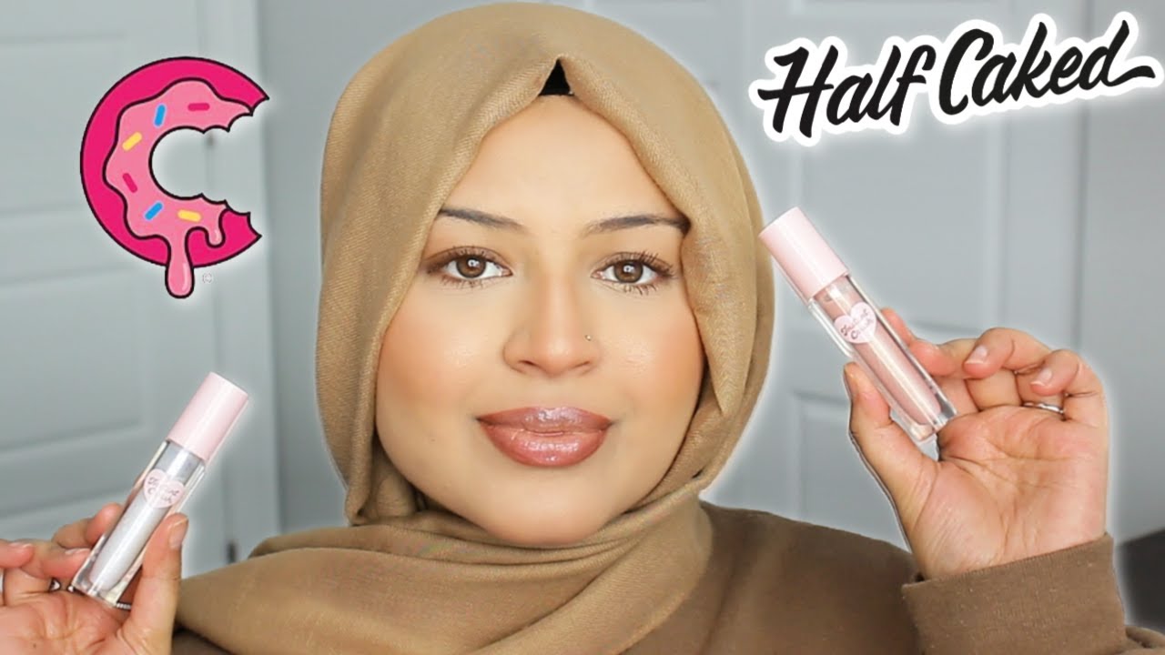 THE MOST BEAUTIFUL GLOWY LIP TOPPERS?! | HALF CAKED INSTANT CRUSH ...