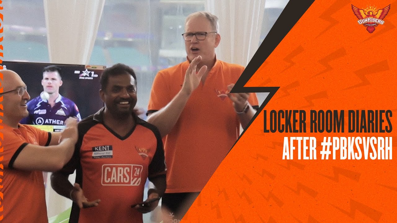 Locker Room Diaries after #PBKSvSRH | SRH | IPL 2022 - YouTube