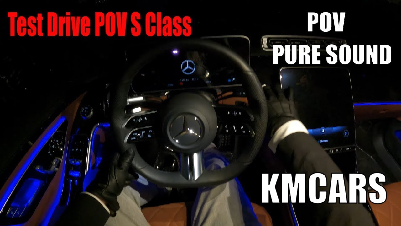 Unveiling the New Mercedes S Class 2021: Night Driving Experience ...