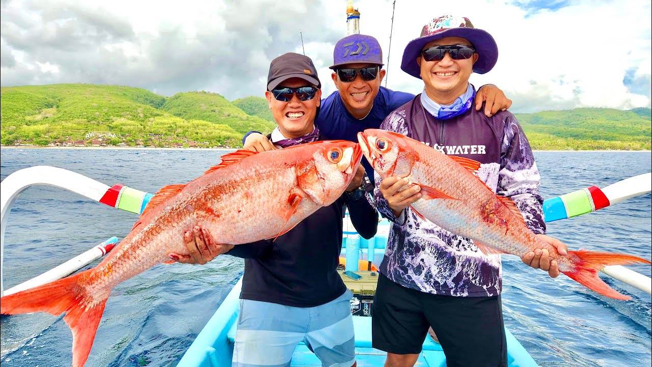 MANCING BARENG ANGLERS MALAYSIA JACKPOT STRIKE BABON RUBY SNAPPER‼️ - YouTube