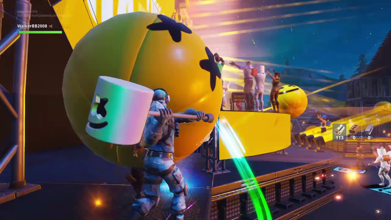 Fortnite marshmallow event - YouTube