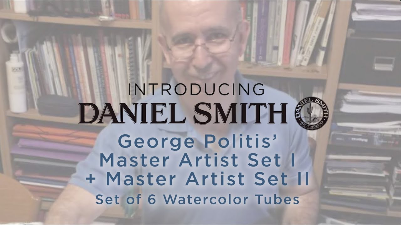 George Politis - Master Artist Watercolor Sets - YouTube