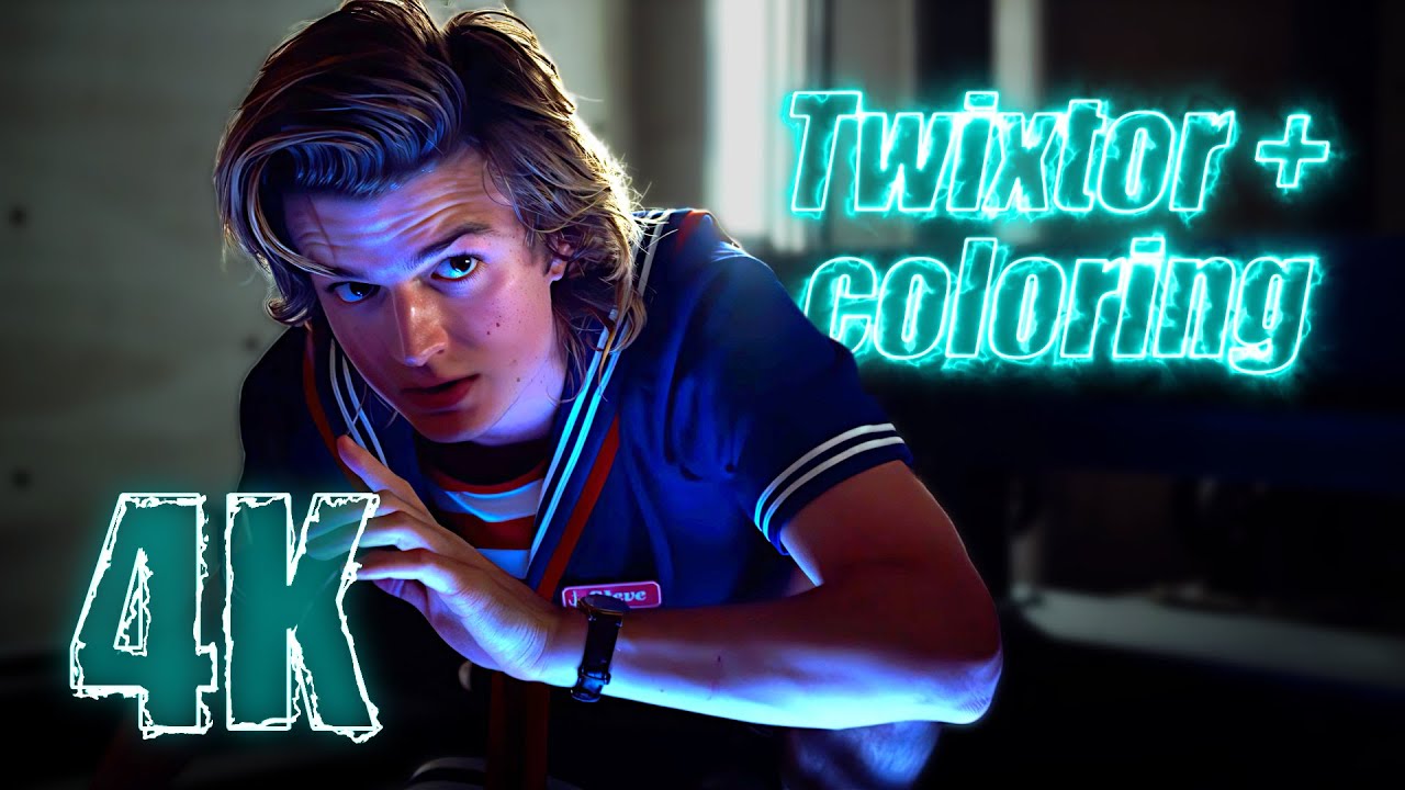 Steve Harrington S3 4K scenepack with coloring for edits MEGA (Part 1 ...