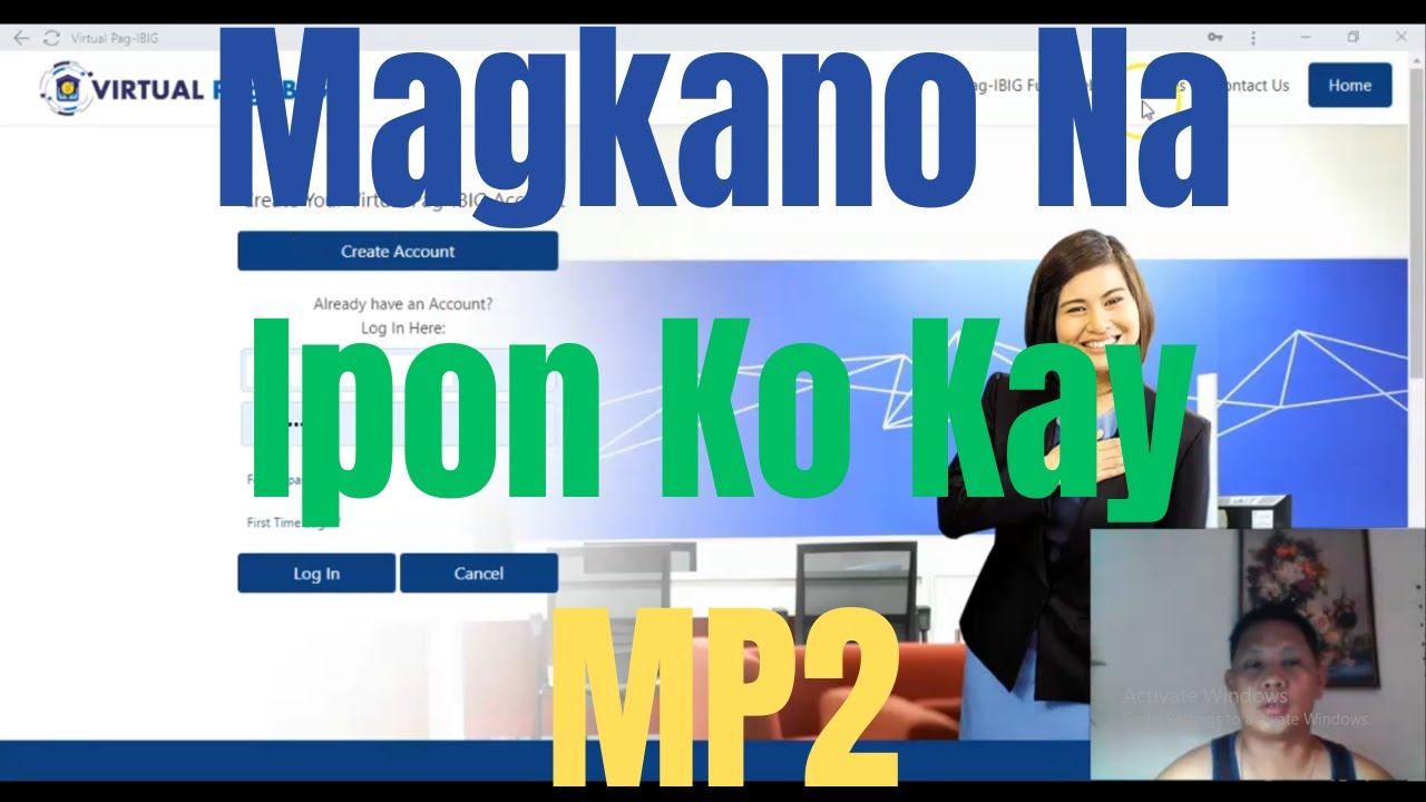 PAG-IBIG PORTAL MP2 SAVING ACCOUNT - YouTube