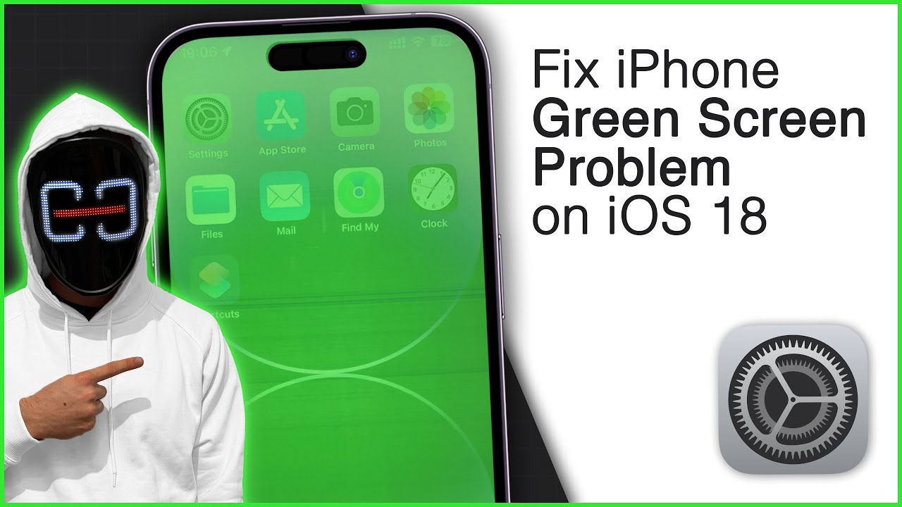 How To Fix iPhone Green Screen Problem On iOS 18! [3 Solutions] - YouTube