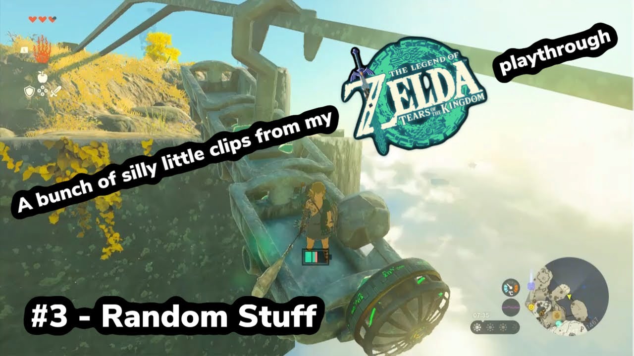 A bunch of silly little clips from my Tears of the Kingdom play-through ...