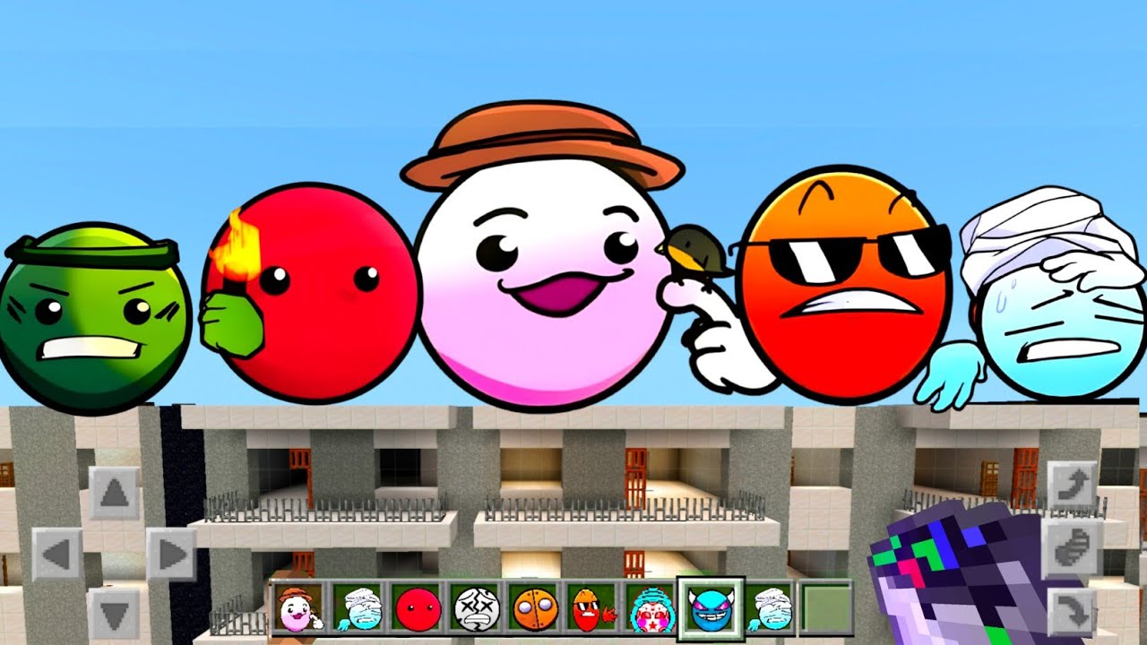 NEW LOBOTOMY GEOMETRY DASH DIFFICULT FACES NextBots in Minecraft PE ...