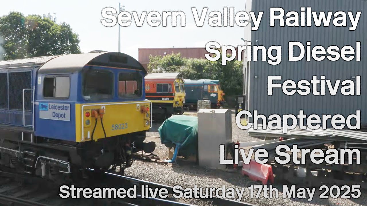 SVR Spring Diesel Live Saturday 17th May - YouTube