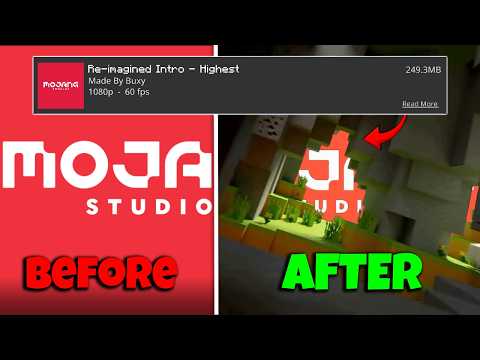MCPE Intro Reimagined | Change Your Boring Minecraft Intro With This🔥
