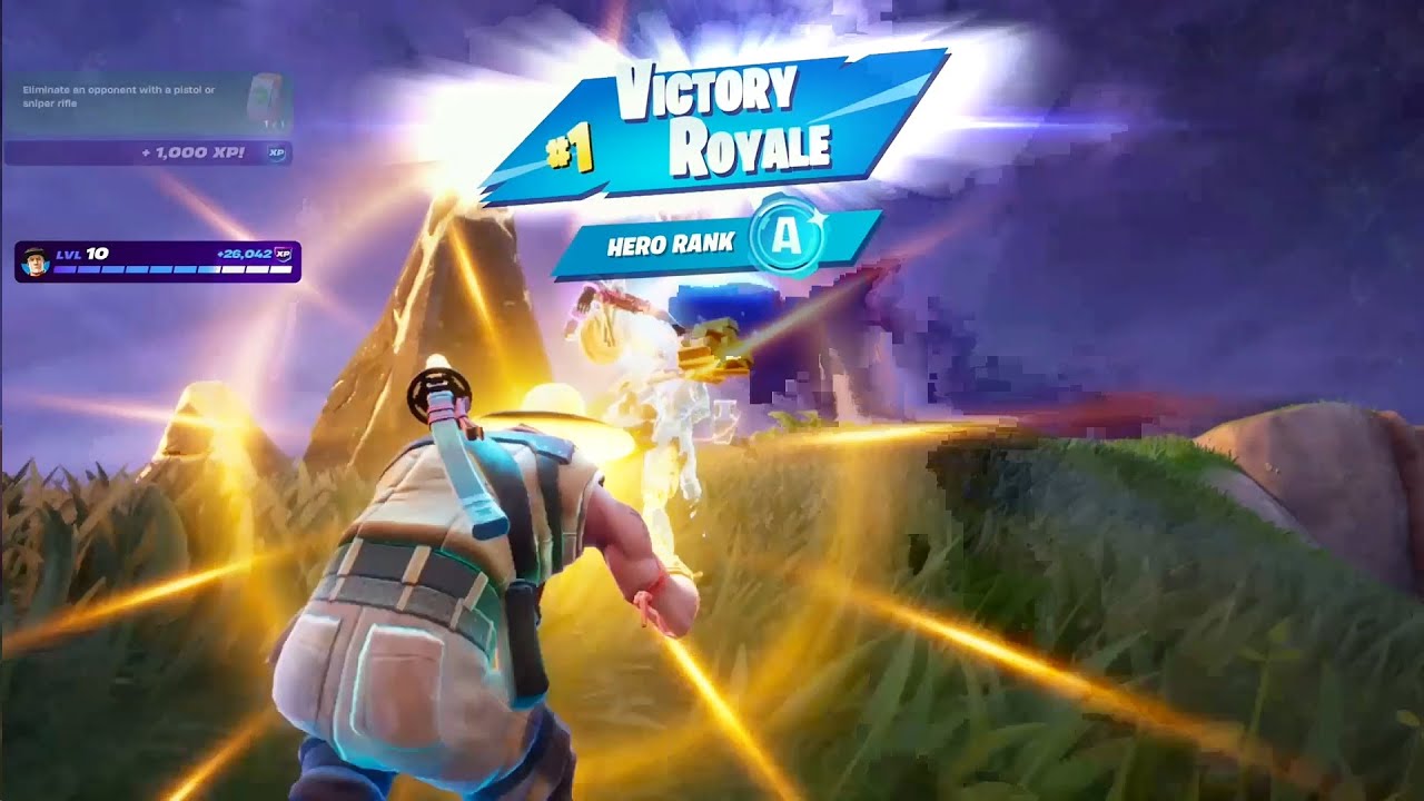 Fortnite, Chapter 6, Season 3, Solo Victory Royale, Win #1, Level 11 ...