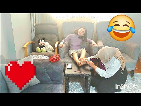 ANNE KIZ AYAK GIDIKLAMA CHALLENGE ( ödüllü)