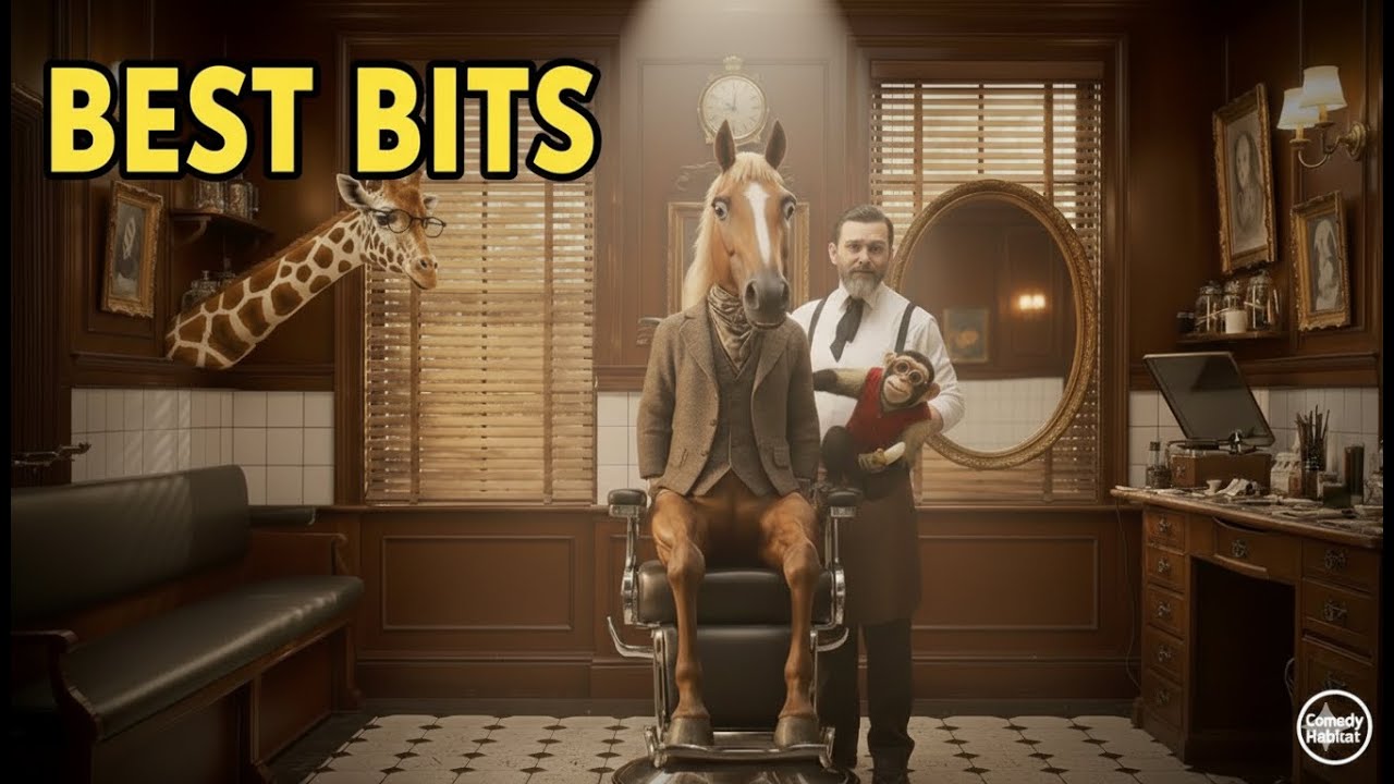 Comedy Habitat: Barbers & The Beasts — Best Bits Ep. 1 | Talking Animal ...