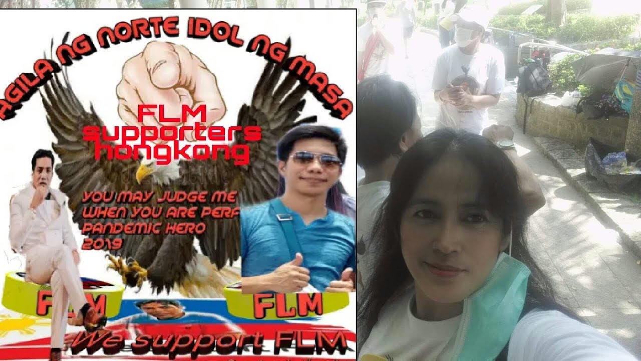 FLM solid supporters HK Sisiwit dance with Jojo Deguzman and Angels - YouTube