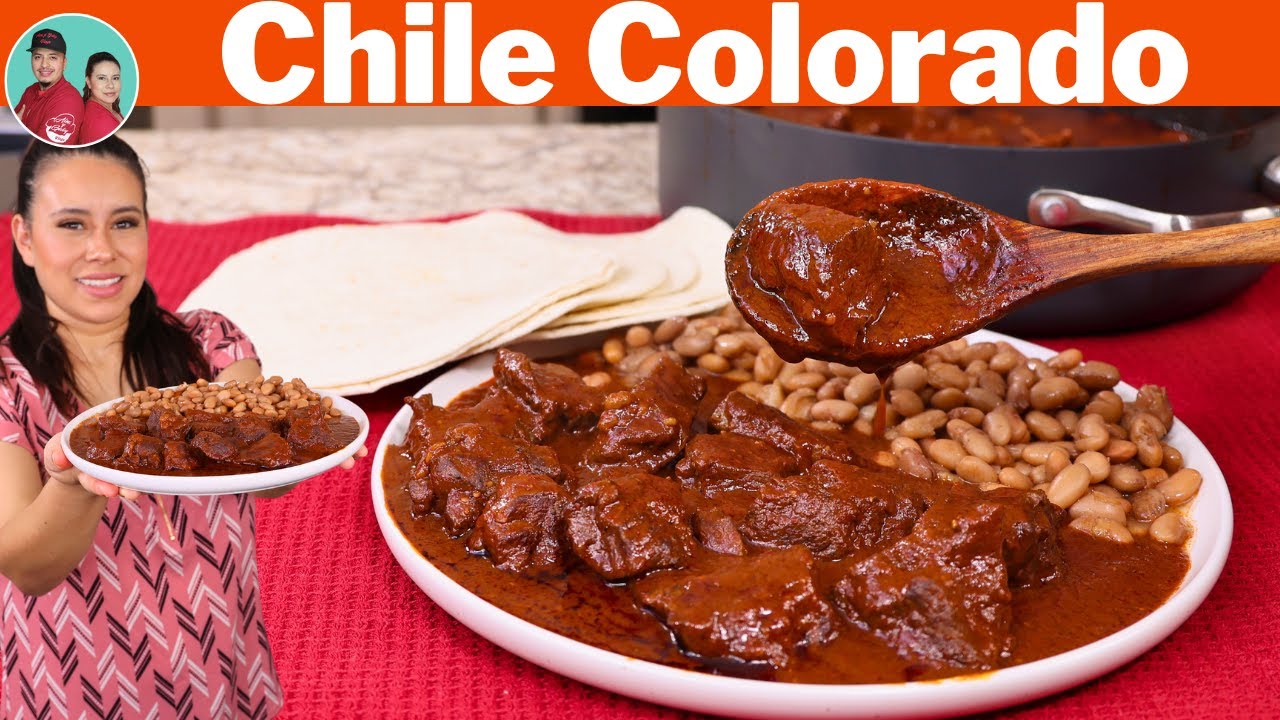 Asi Hago el Chile Colorado o Carne con Chile l la receta a la que mi ...