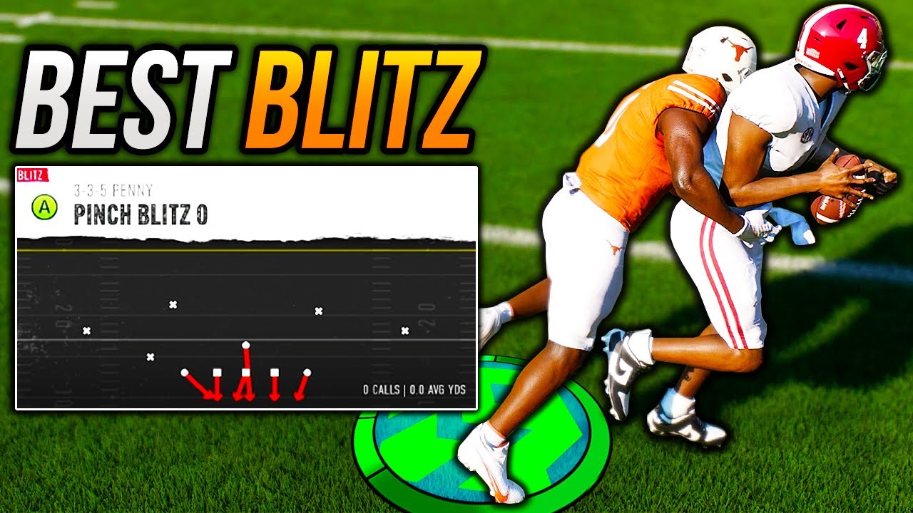 The BEST Blitz in College Football 25 | Unbeatable Defense! - YouTube