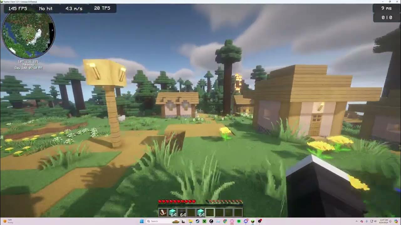 JAVA multiplayer 1.21.1 INVENTORY DUPE - YouTube