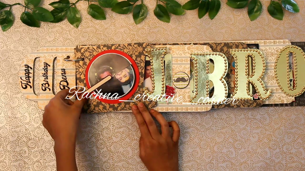 Name album || Letter album || Mdf album ideas #22 - YouTube