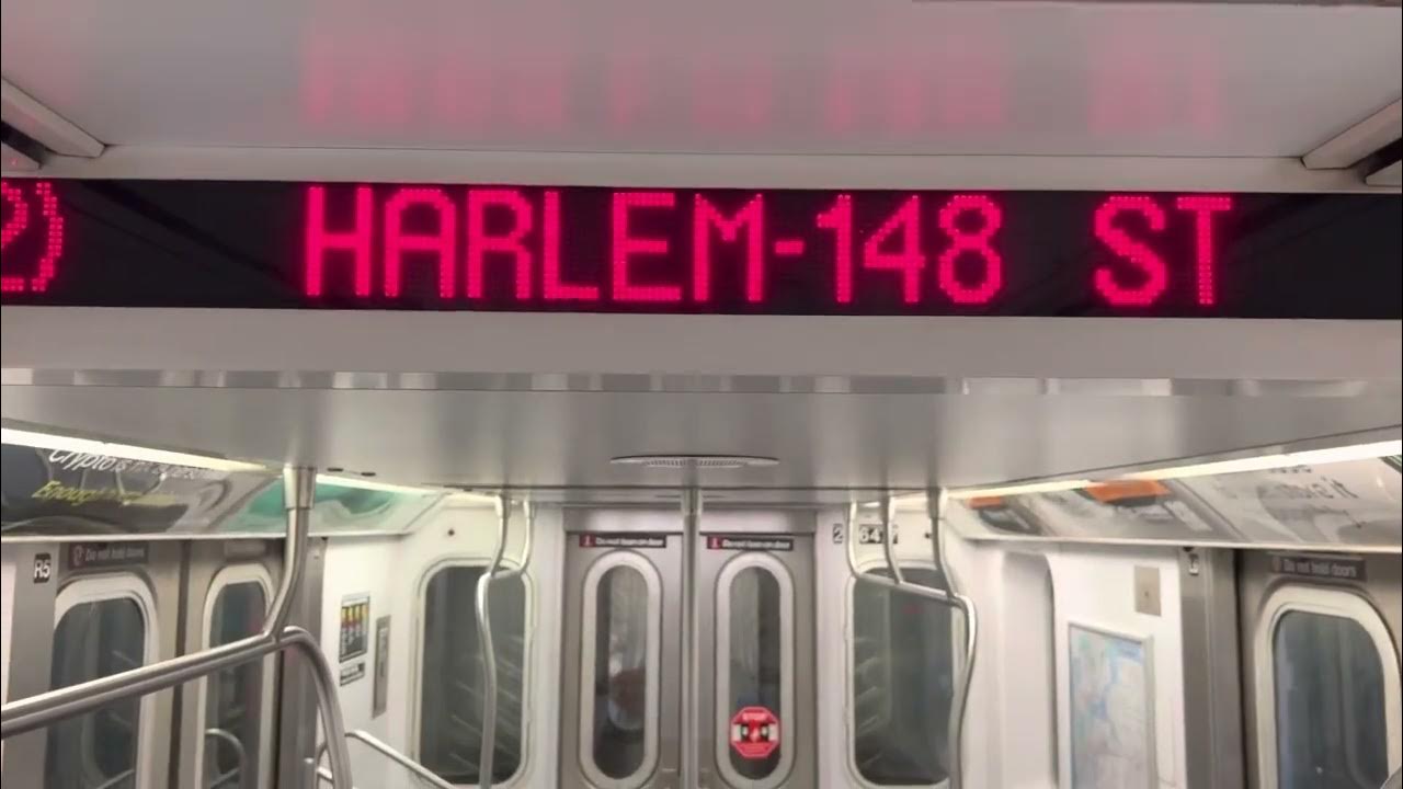 R142 2 Train terminating at Harlem - 148th Street. - YouTube