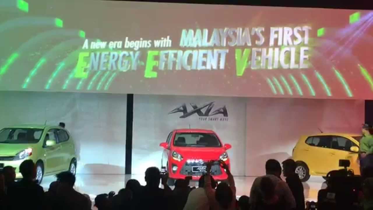 2014 Perodua Axia Launch Gambit - YouTube