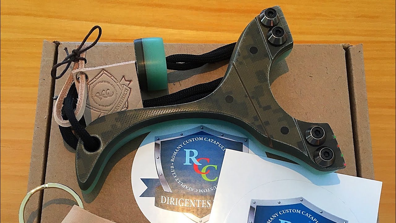 5 custom RCC velociraptor custom catapult slingshot builds - YouTube