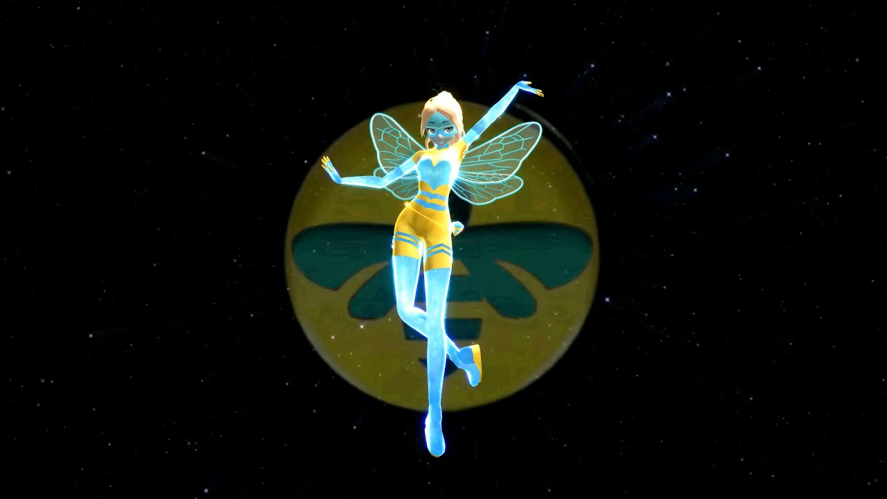 🐞Miraculous Ladybug MMD🐞 Cosmic Bee (Queen Bee space power-up ...