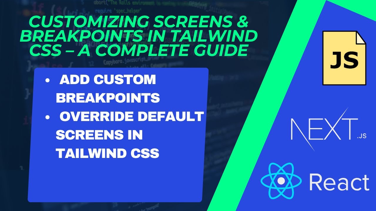Responsive Design | Tailwind CSS Screens & Breakpoints | Step-by-Step ... Responsive Design | Tailwind CSS Screens & Breakpoints | Step-by-Step ...