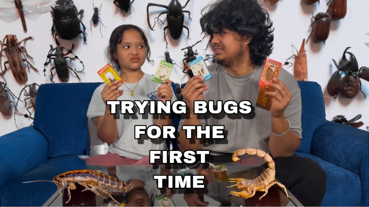 Loser Must Eat Bugs - Roman Gurung - YouTube
