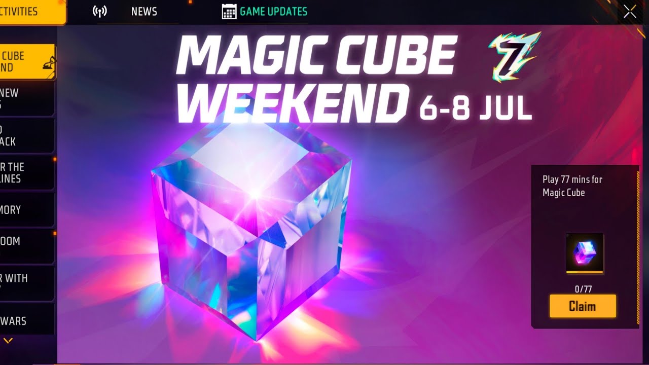 Magic Cube Weekend Magic Cube kaise milega ? | Free fire new event | ff new event | Free magic ...