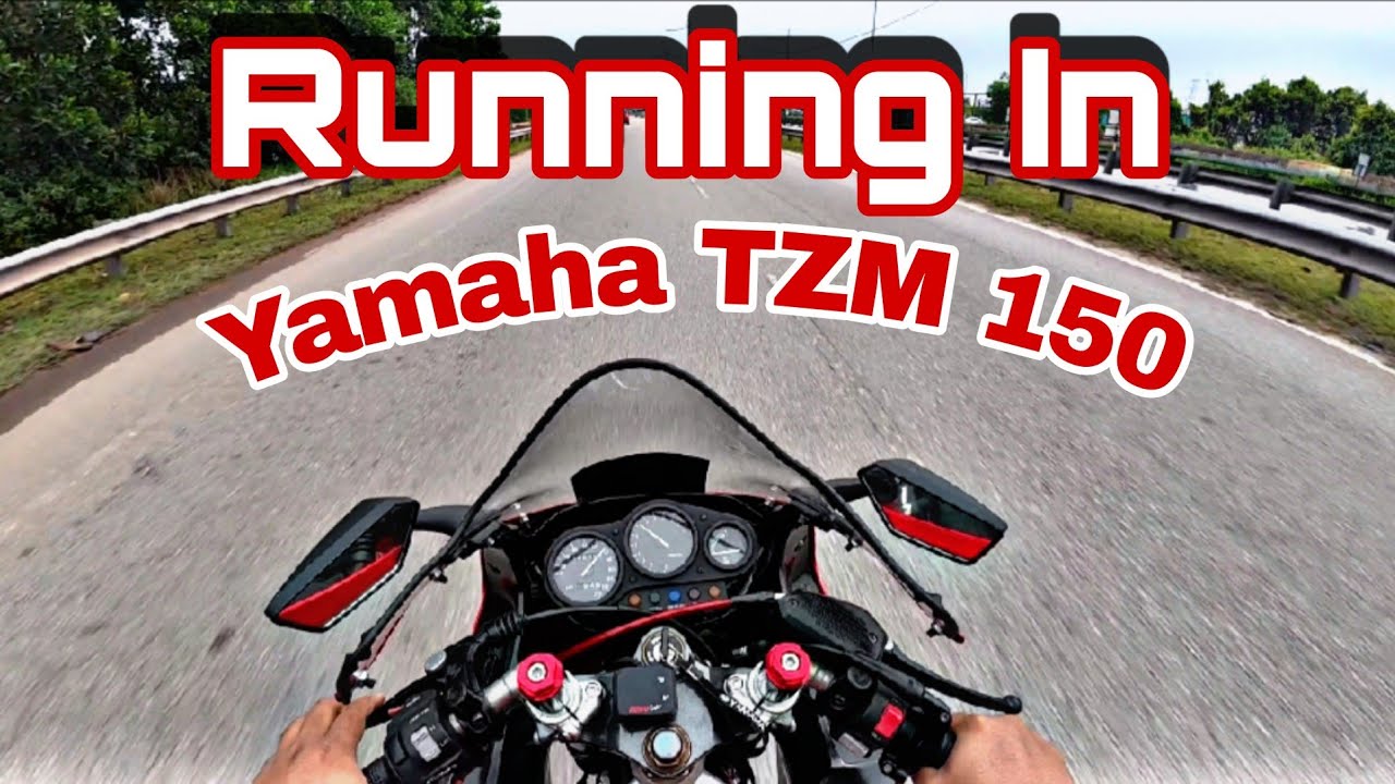Running In YAMAHA TZM After Restoration | #243 - YouTube
