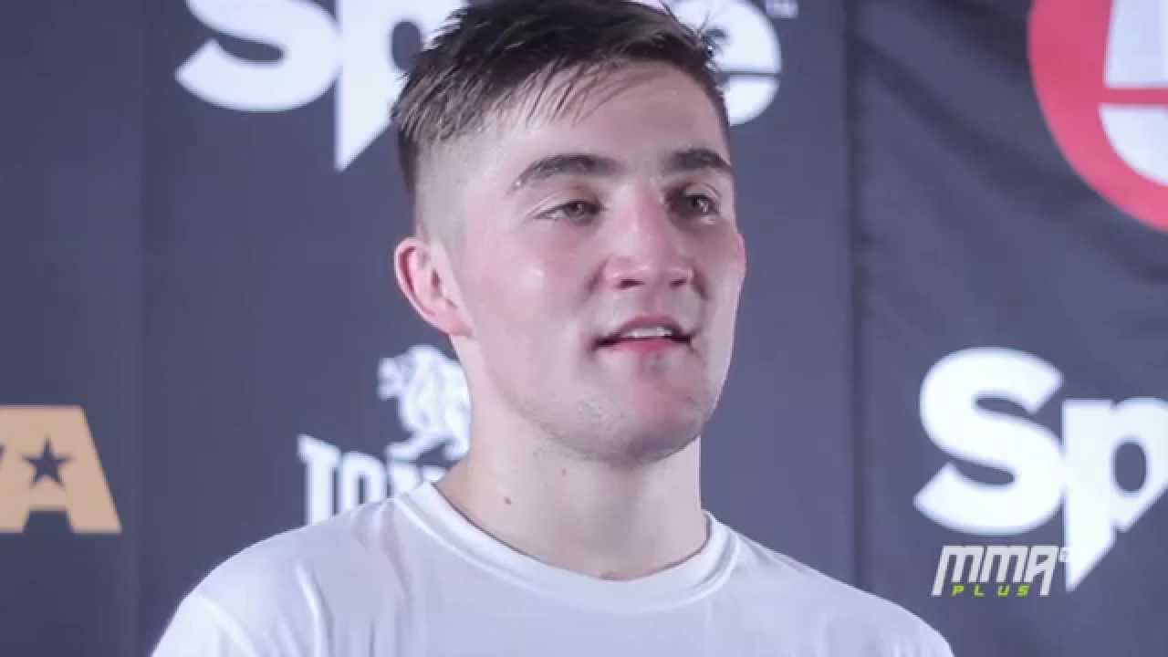 BAMMA 20: Regis Sugden post-fight media scrum - YouTube
