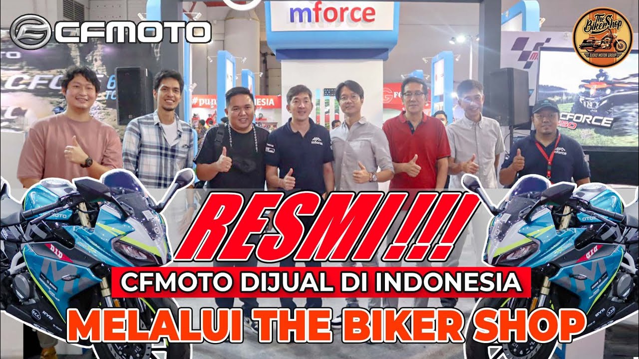LAUNCHING CF MOTO | THE BIKER SHOP AUTHORIZED DEALER - YouTube