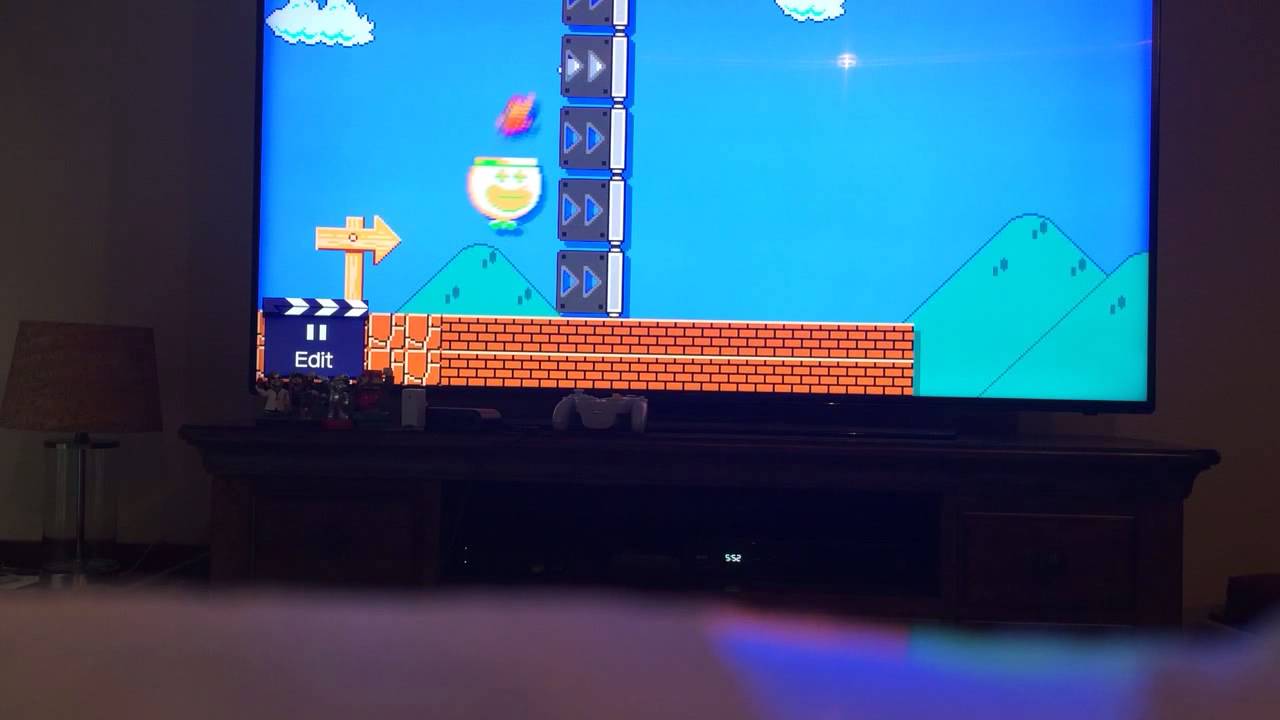 One Way Tile+Clown Car Glitch - Super Mario Maker - YouTube