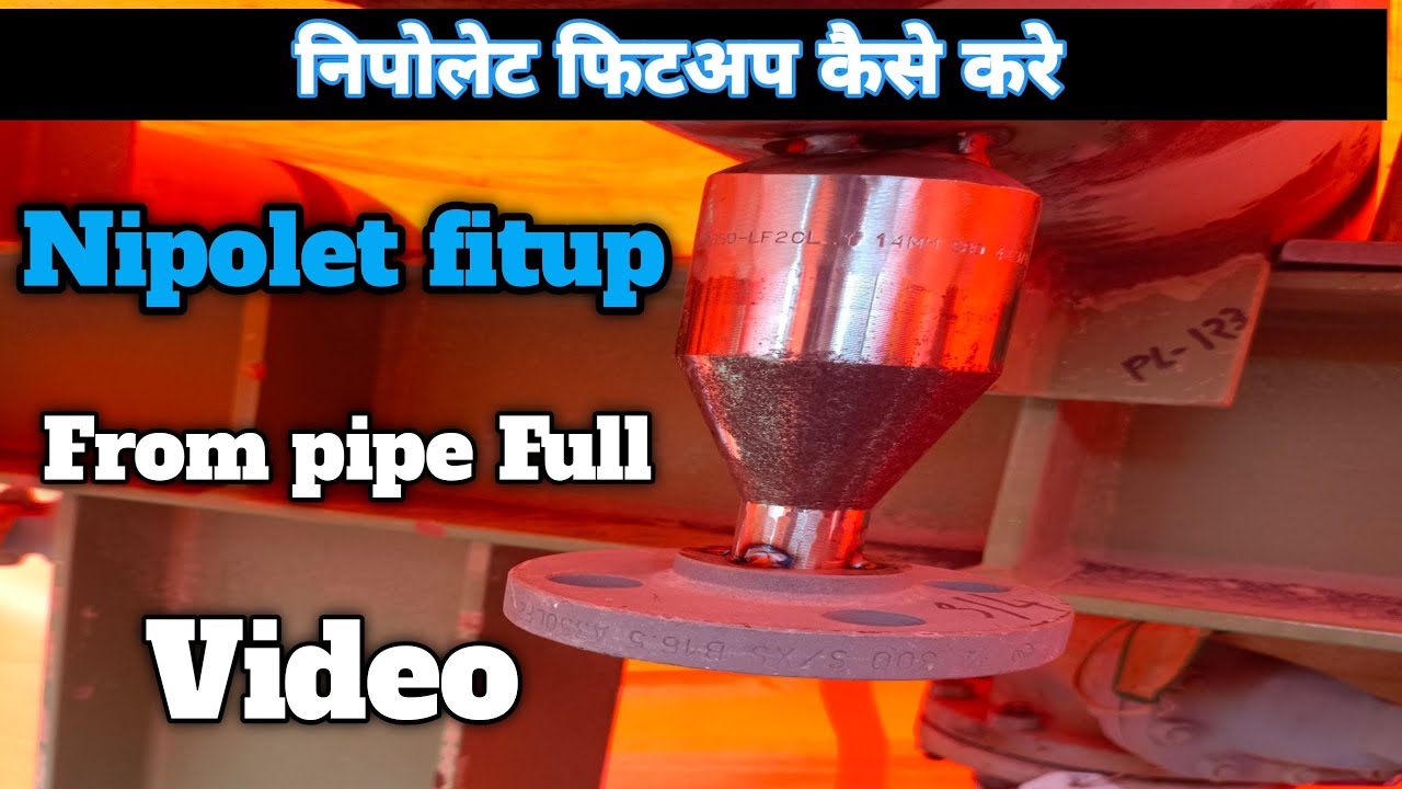 Nipolet fitup kaise kre // How to fitup nipolet // olet pipe fitting ...