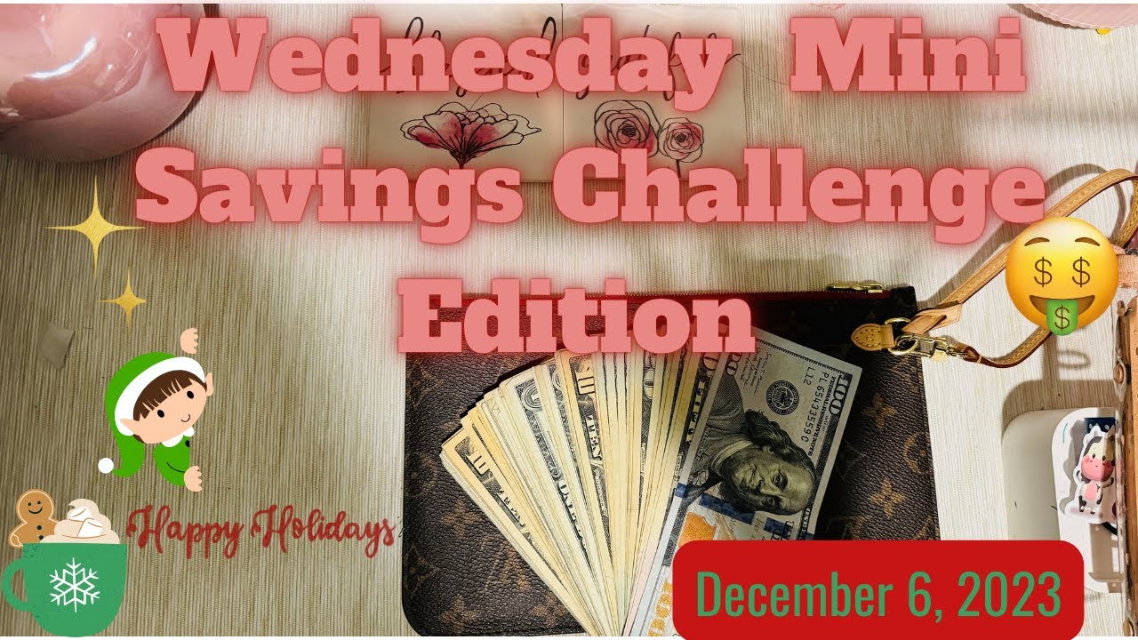 $144| Mini Savings Challenges| Fun Ways To Save Money on a Tight Budget ...