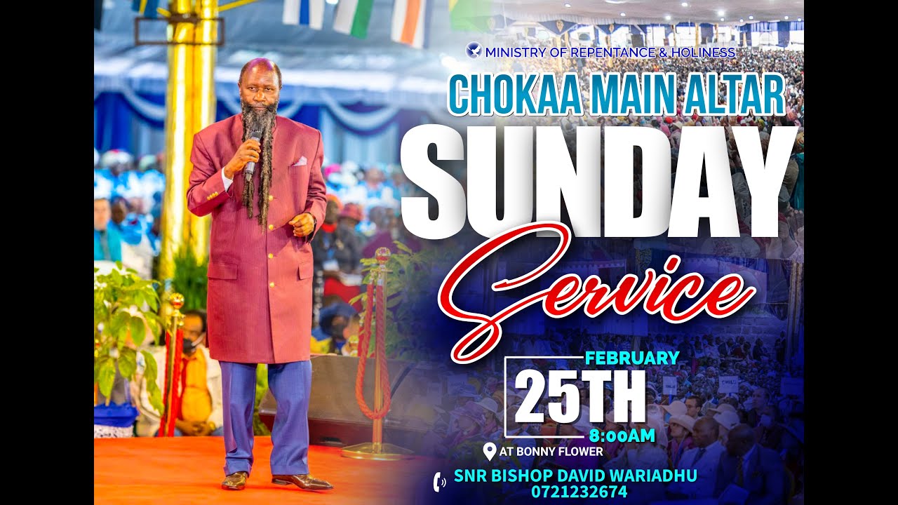 CHOKAA MAIN ALTAR SUNDAY SERVICE - YouTube