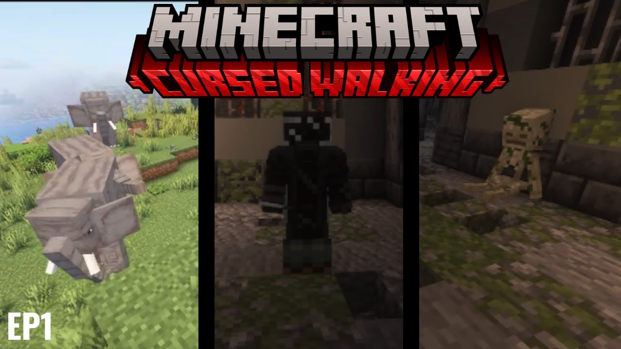 SURVIVING a MODERN ZOMBIE APOCALYPSE in Minecraft! 🧟 | Cursed Walking ...