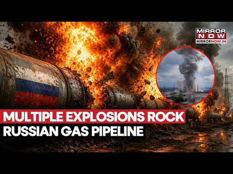Russia's Gas Pipeline Rocked By Explosions! Fireball Erupts In Dagestan, Ukraine Behind Attack?