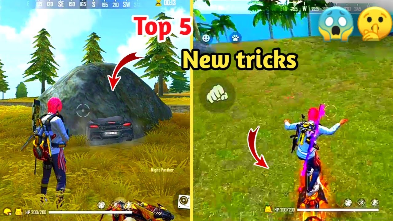 Top 5 new tricks in free fire /new secret tips and tricks - garena free ...