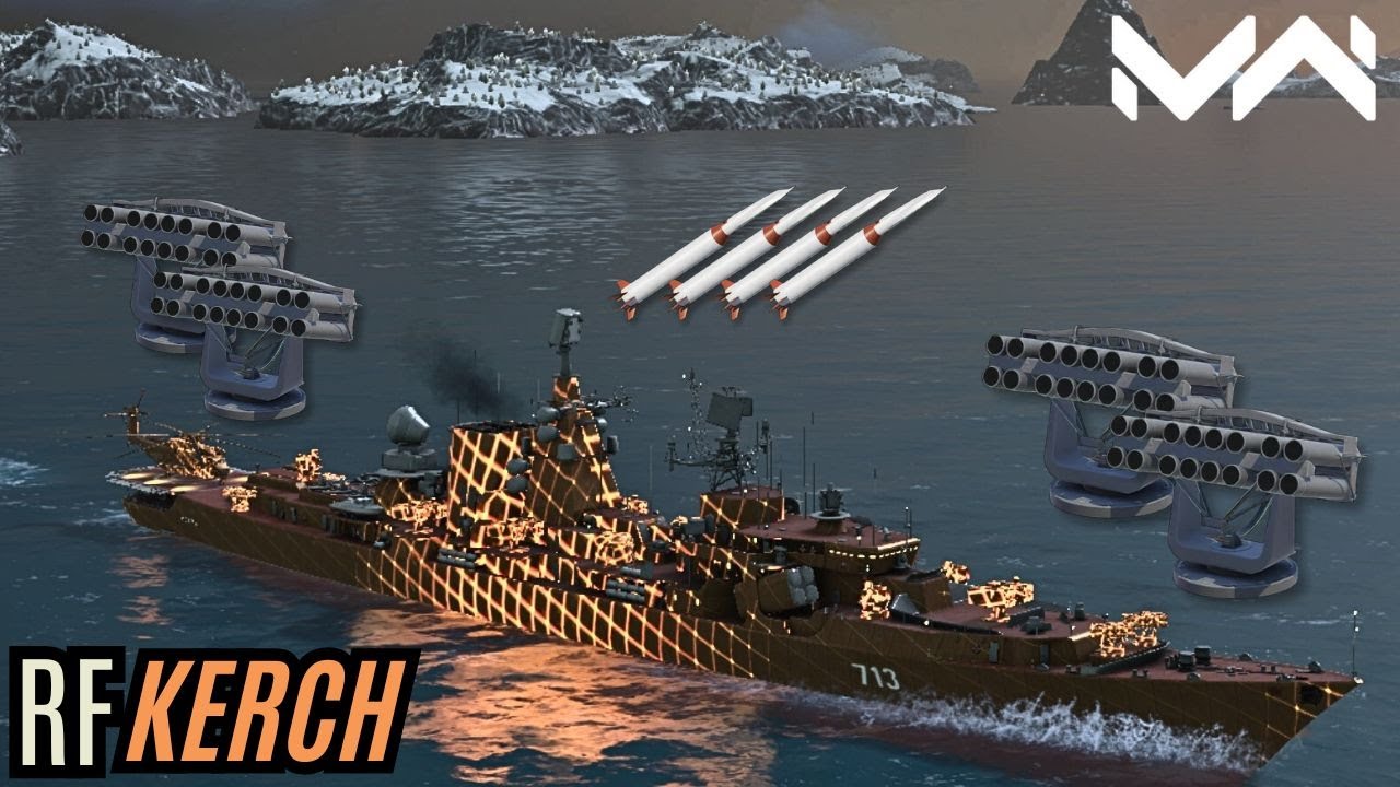 RF Kerch (1134-BM) - Review Free BP Ship March | Modern Warships - YouTube