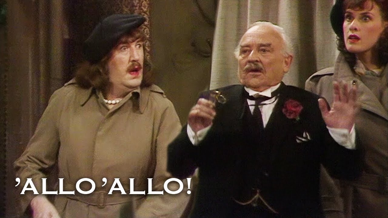 René's Convincing Disguise | 'Allo 'Allo | BBC Comedy Greats - YouTube